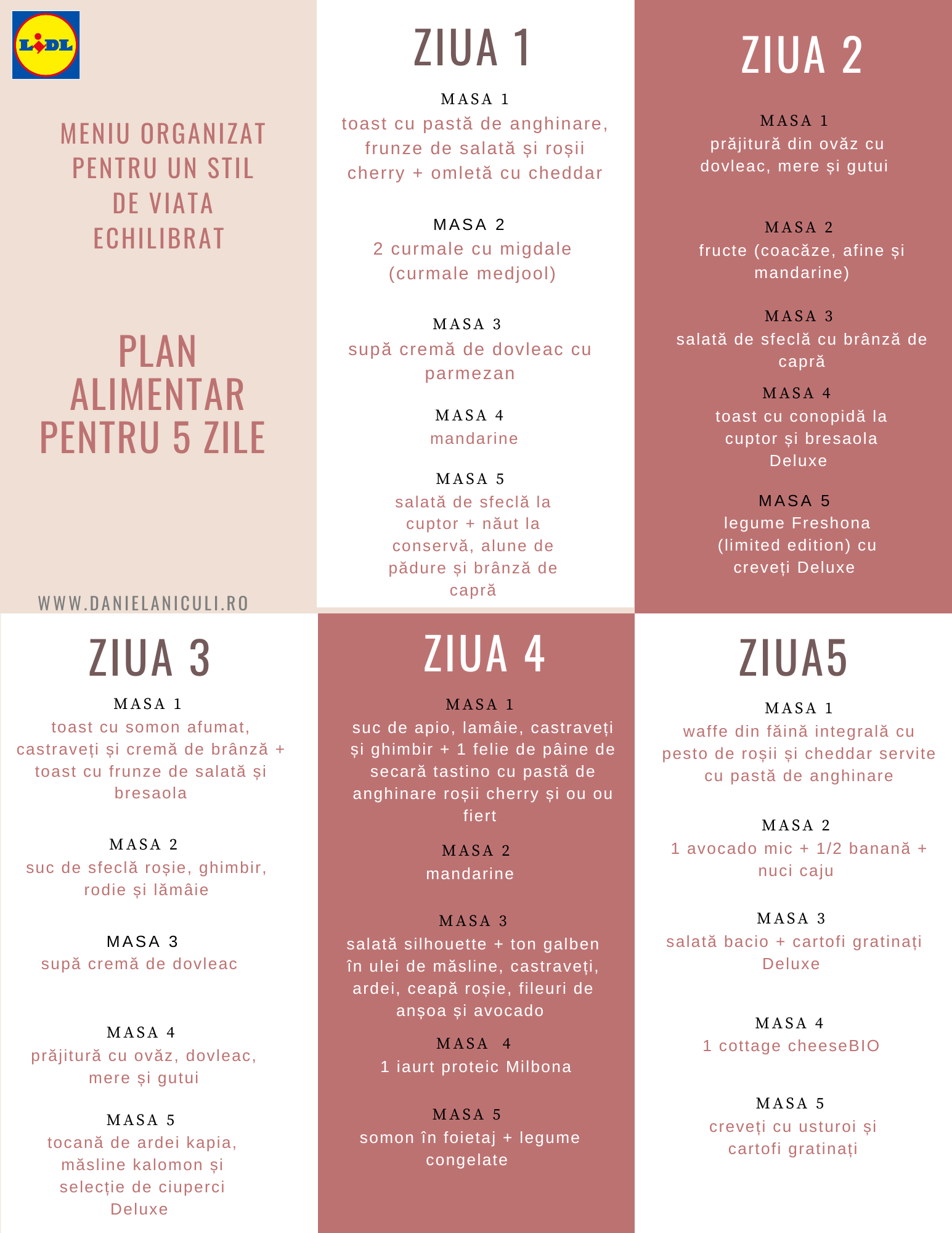 MENIU ORGANIZAT PENTRU UN STIL DE VIAȚĂ ECHILIBRAT (9) - danielaniculi.ro