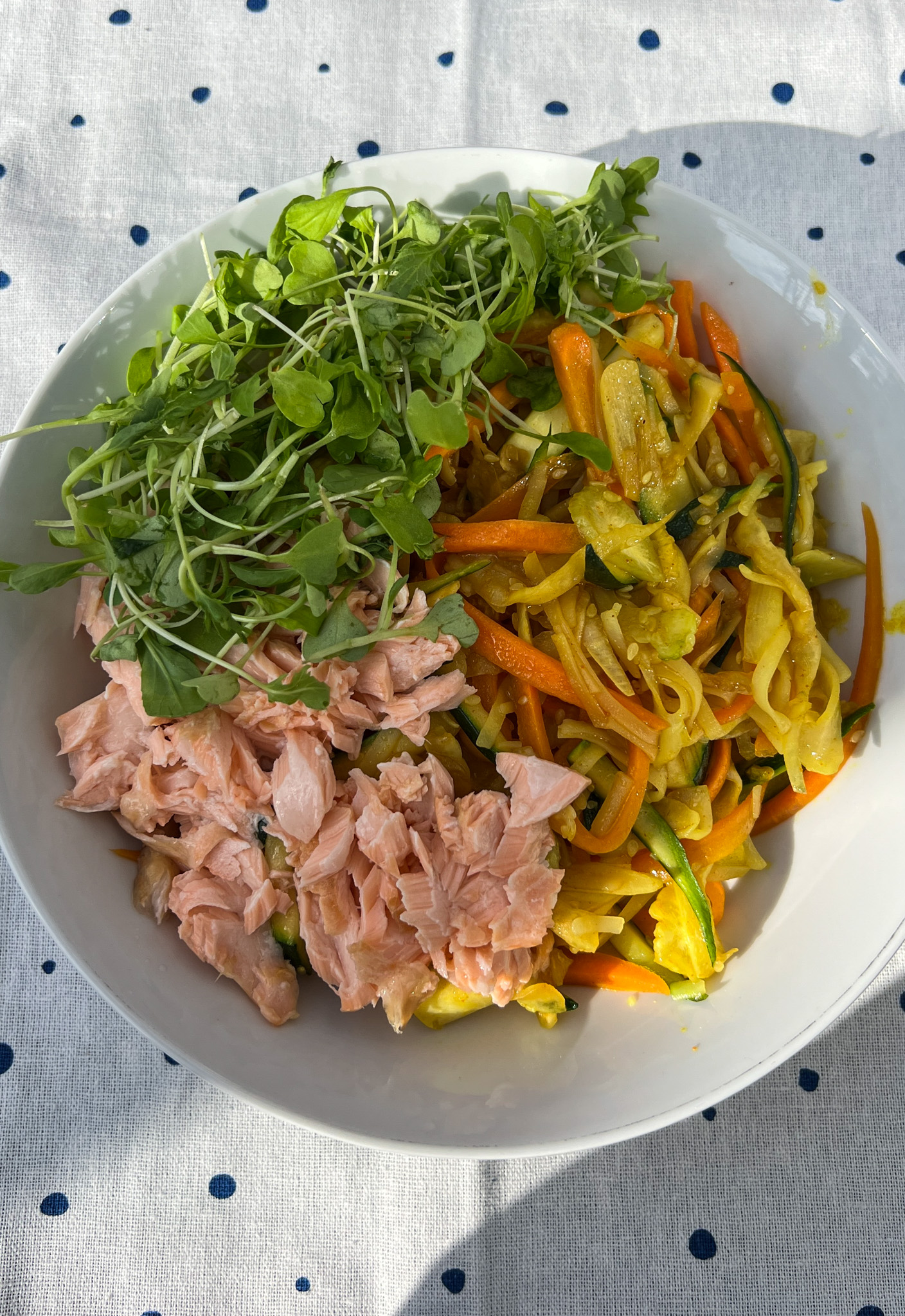 NOODLES CU LEGUME, SOMON ȘI MICROPLANTE - danielaniculi.ro