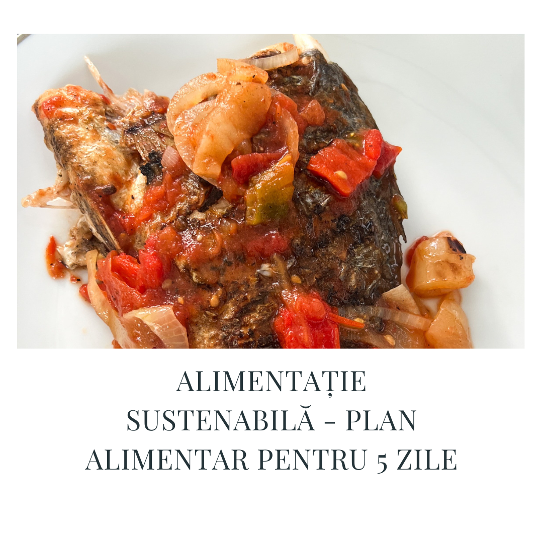 ALIMENTAȚIE SUSTENABILĂ – PLAN ALIMENTAR PENTRU 5 ZILE (5 ...