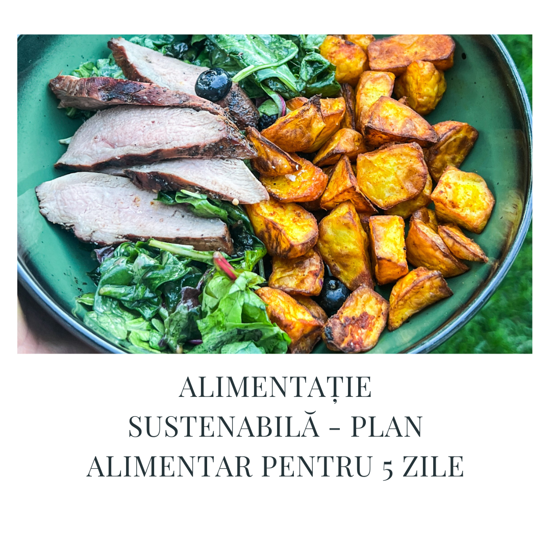 ALIMENTAȚIE SUSTENABILĂ - PLAN ALIMENTAR PENTRU 5 ZILE (6 ...
